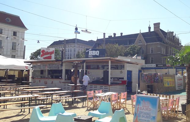 8 of Vienna's beach bars to get sandy in the city - Vienna Würstelstand
