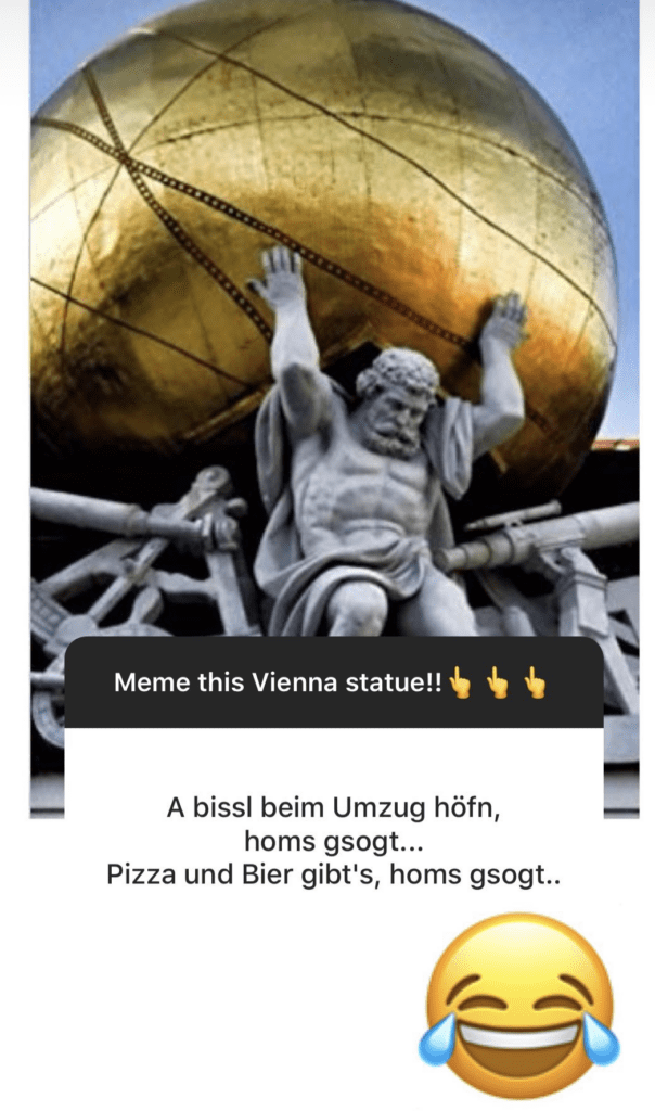 Meme this Vienna statue! 15 statues on the city's streets memed by you