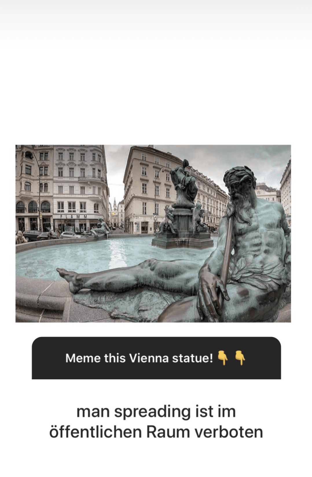 Meme this Vienna statue! 15 statues on the city's streets memed by you